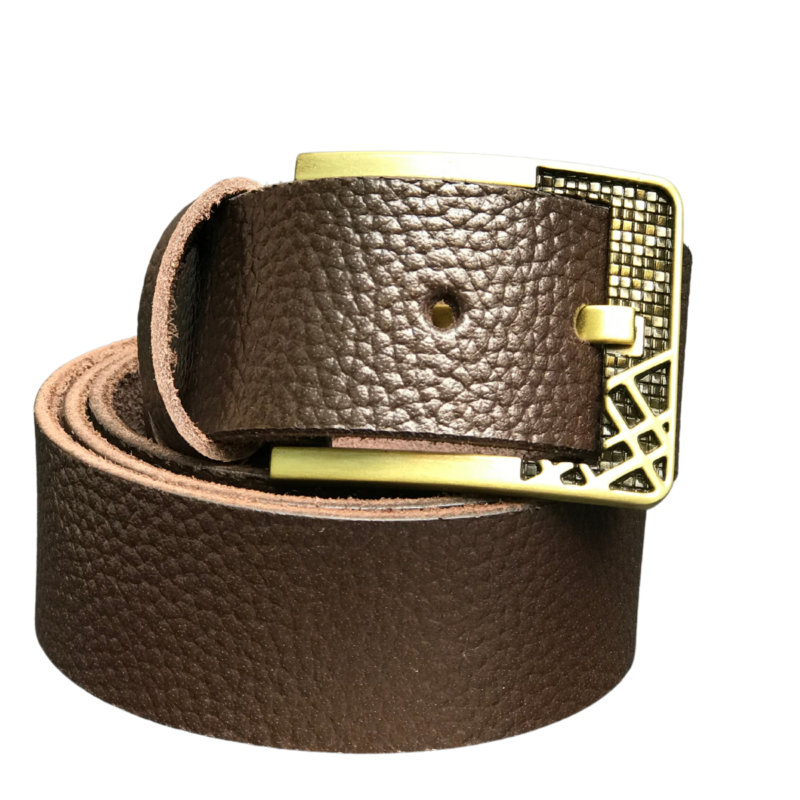 Dark Brown Buffalo Leather Belt – Mender Leather Factory