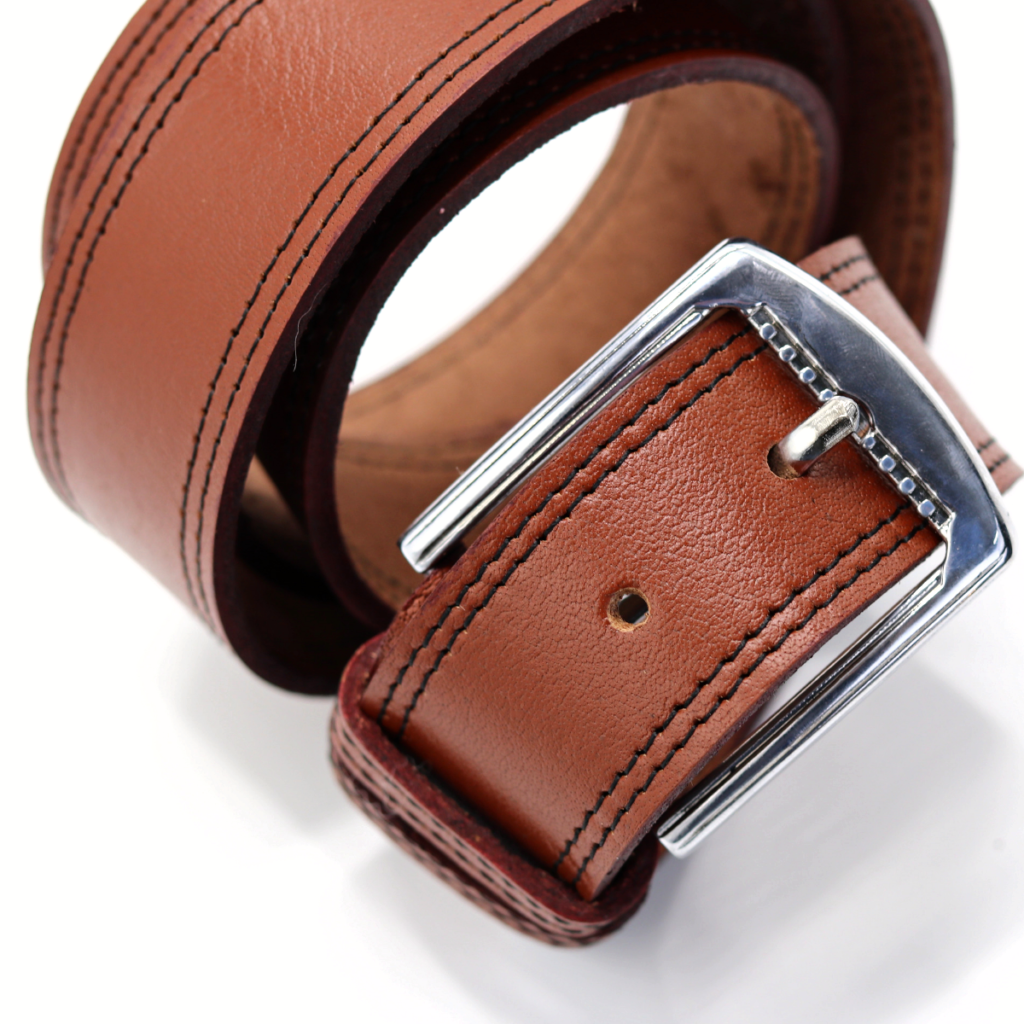 Dark Brown Buffalo Leather Belt – Mender Leather Factory