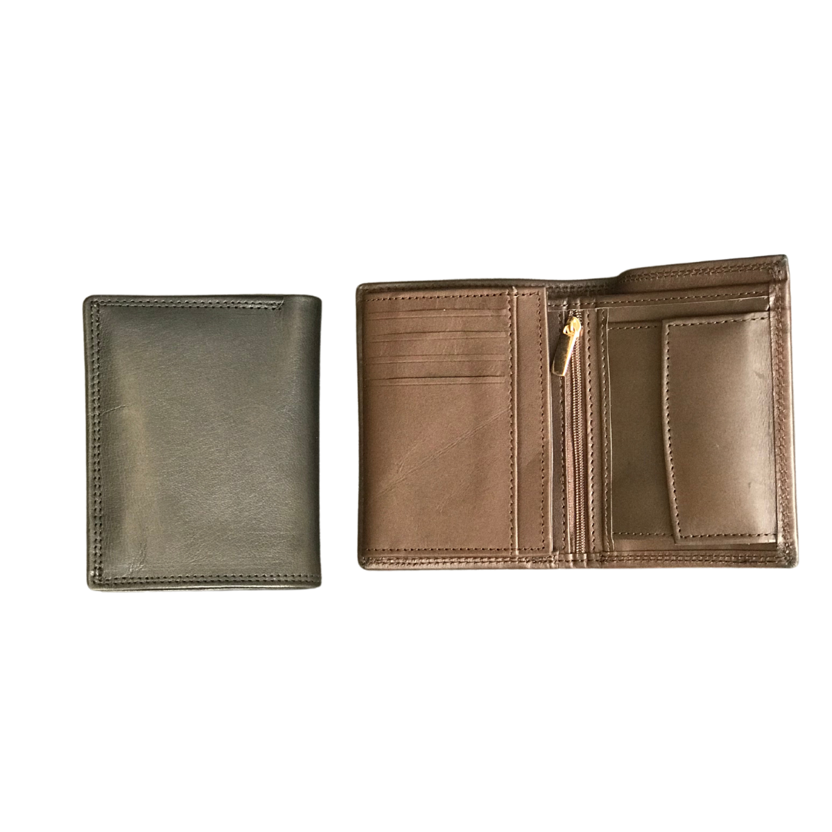 JJ Wallet - Luxury Cow Leather Wallet – Mender Leather Factory