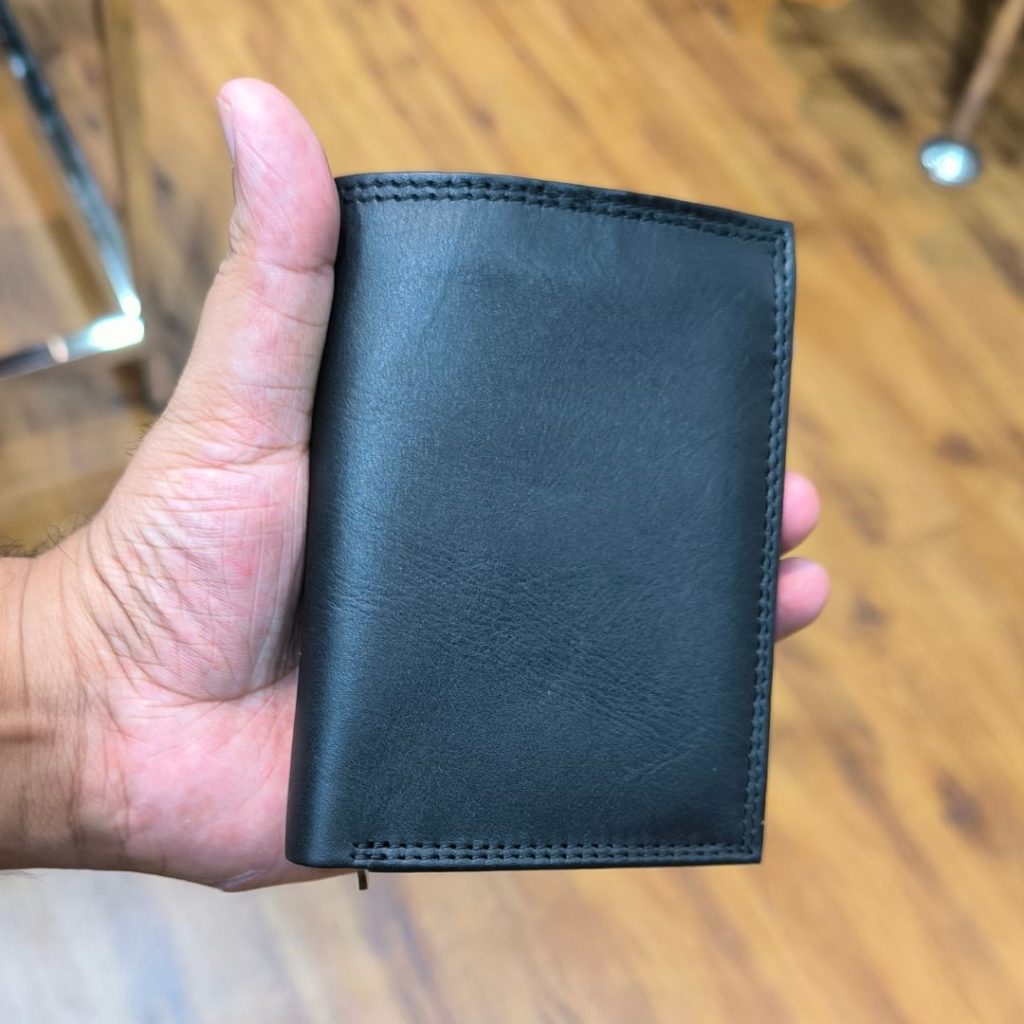 JJ Wallet - Luxury Cow Leather Wallet - Mender Leather Factory