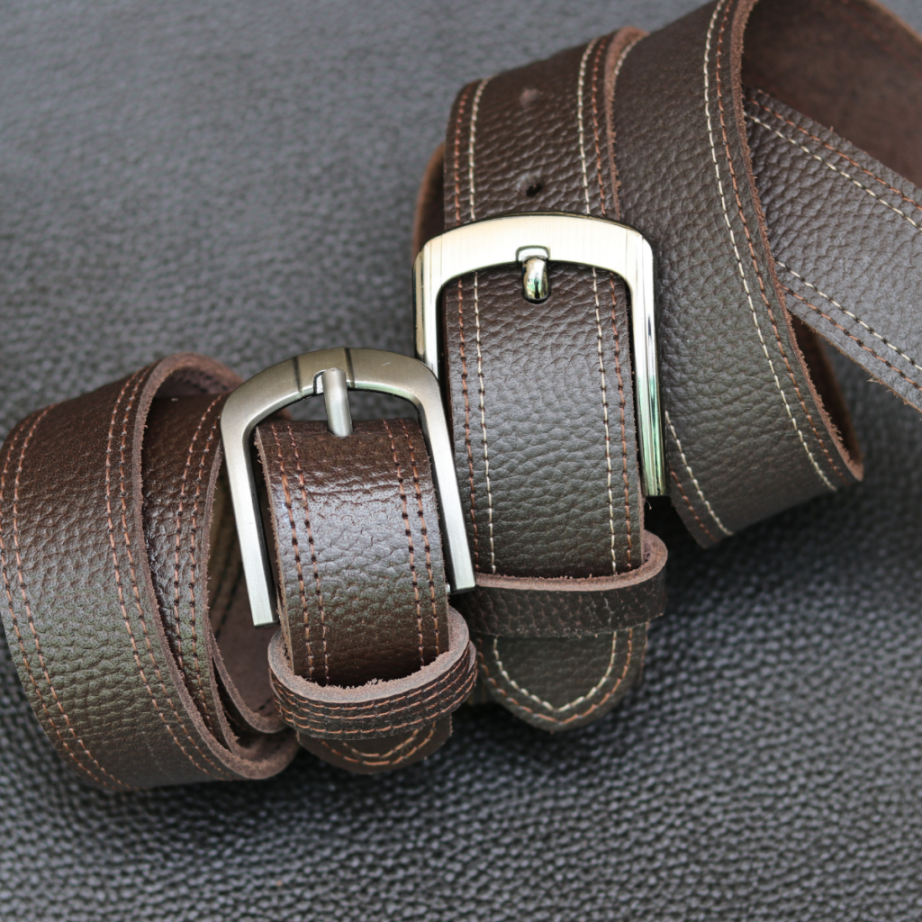 Formal Dark Brown Belt for Men - Luxury Belt – Mender Leather Factory