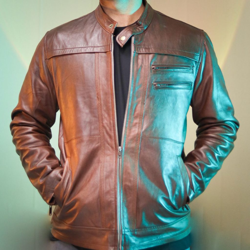 Terry Brown – 2FZR Leather Jacket - Mender Leather Factory